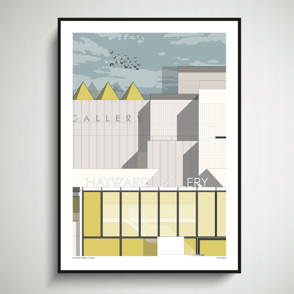 Print of the Hayward Gallery - Designs By Origin