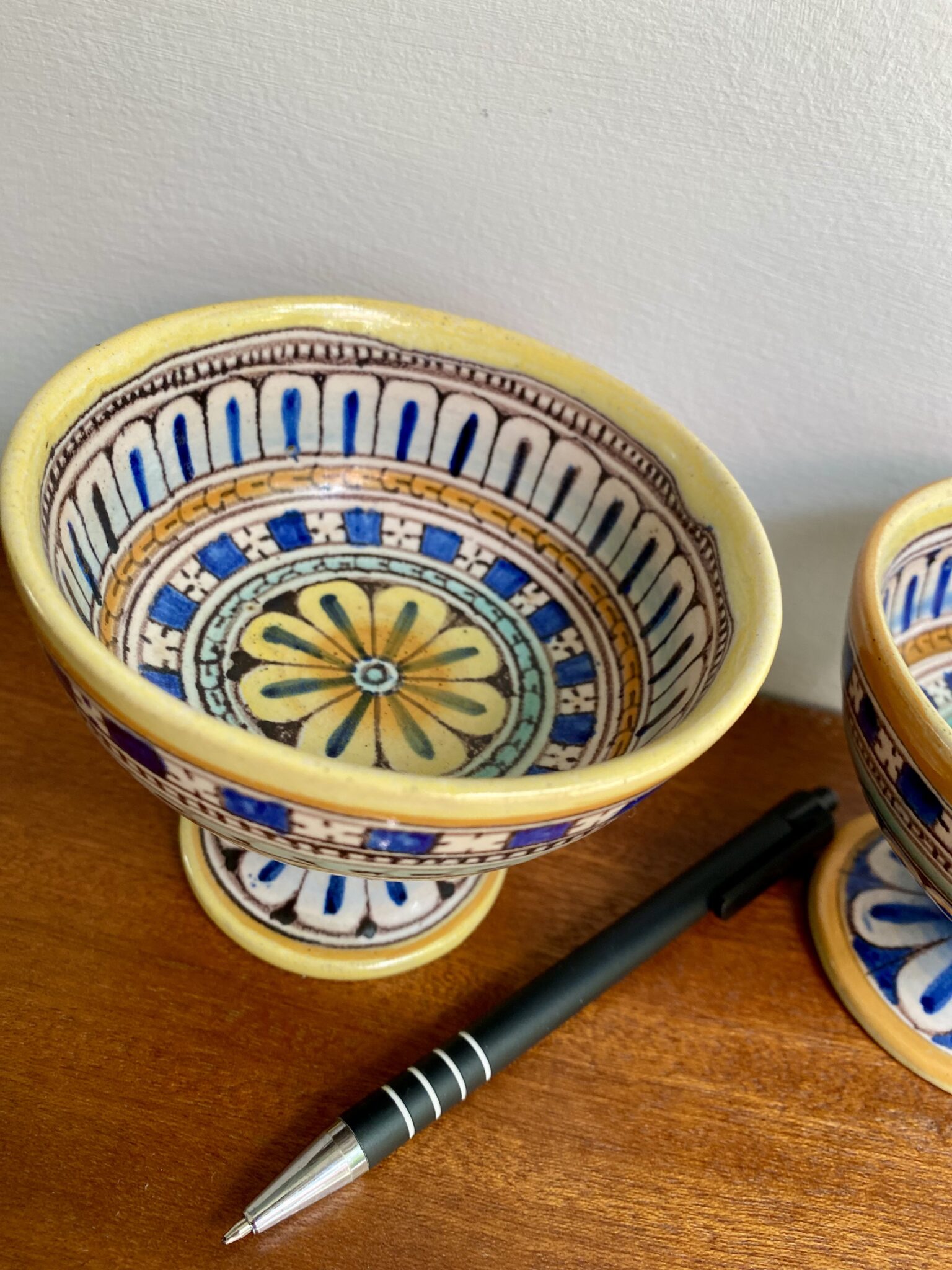 Vintage hand-painted Italian pottery - Designs By Origin